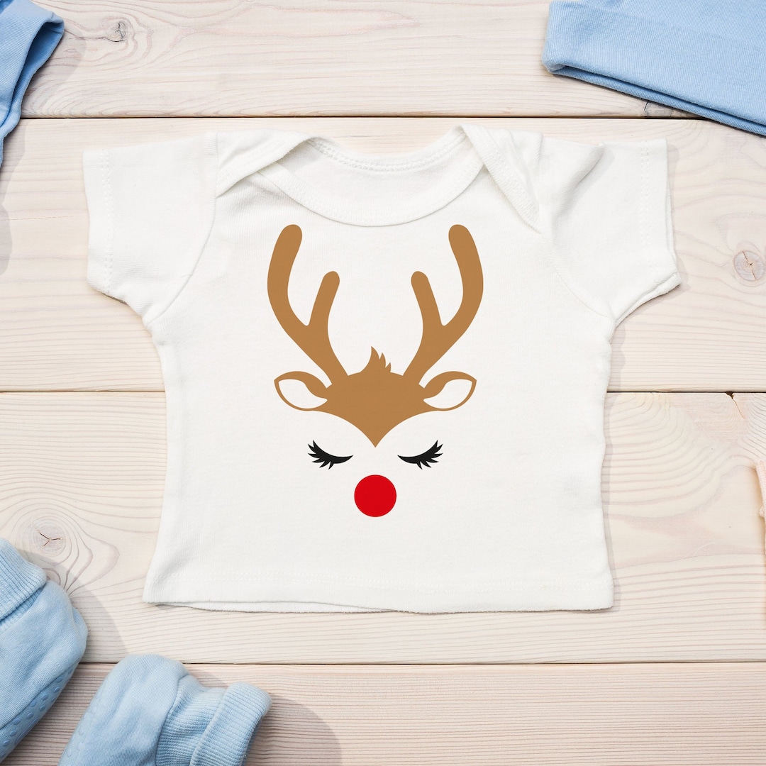 Reindeer Face Svg, SVG, Reindeer Svg, Rudolph Svg, Baby Reindeer Svg ...