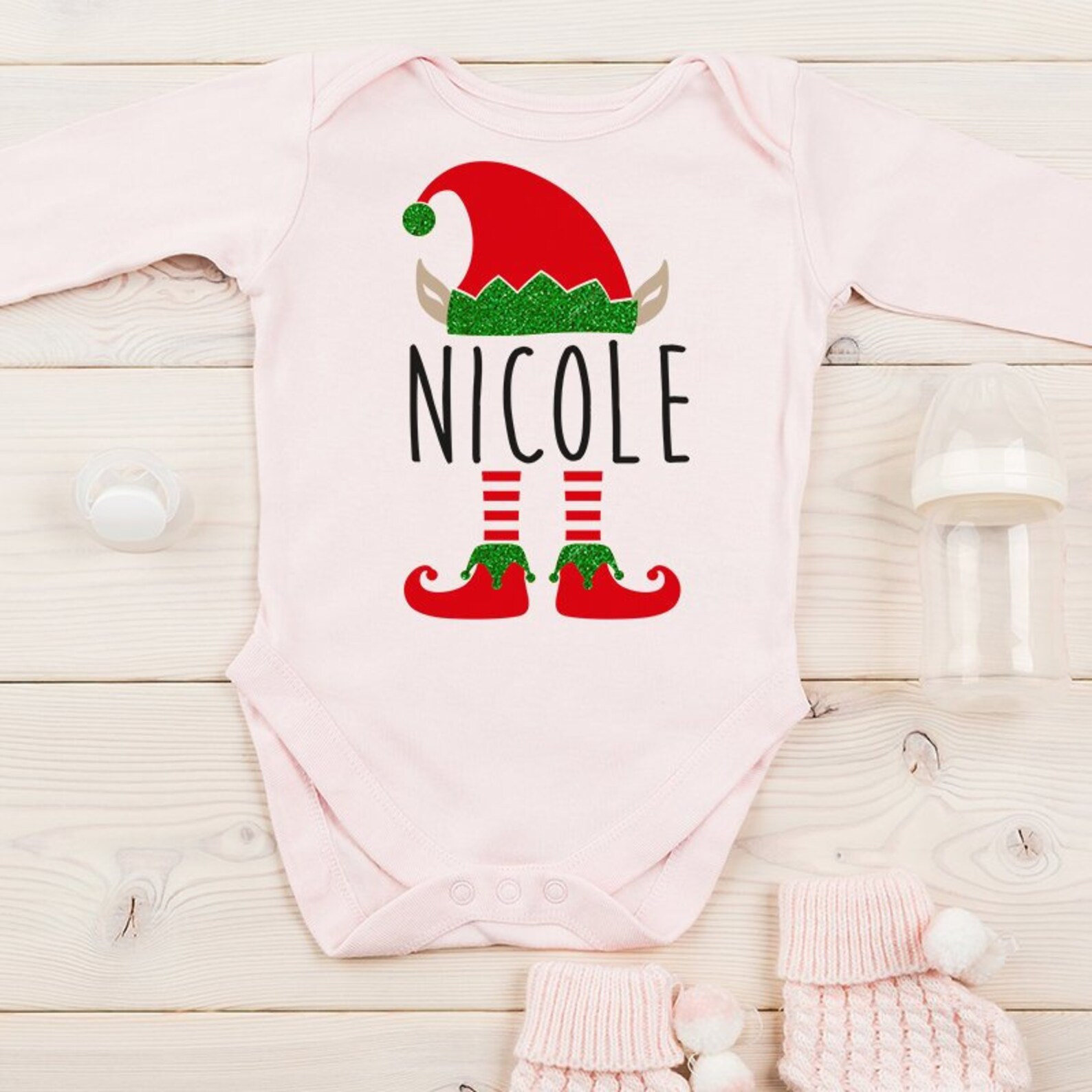 Elf svg Christmas svg SVG DXF EPS personalized elf | Etsy