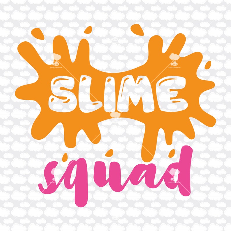 Slime Squad Svg SVG DXF Digital Download Slime Svg Slime - Etsy