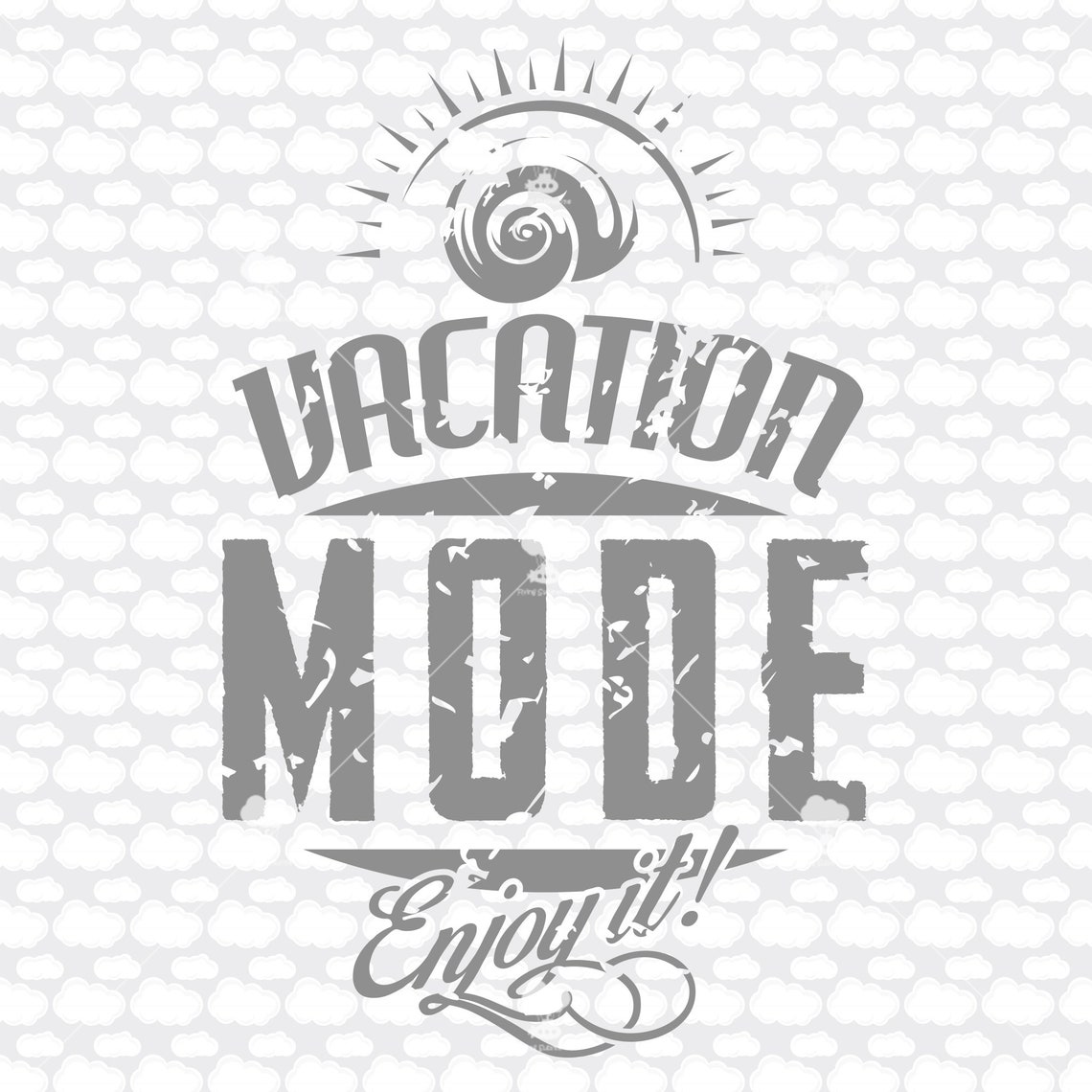 Vacation Mode SVG DXF Svg Files for Cricut Summer Svg - Etsy