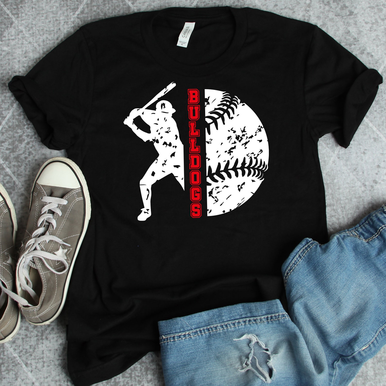 Bulldogs Svg SVG DXF Baseball Svg Bulldogs Baseball - Etsy