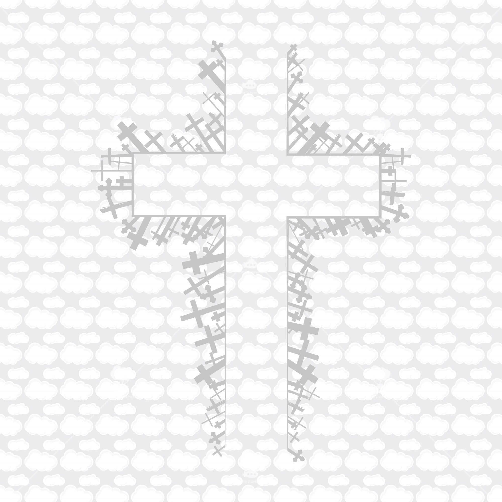 Cross Svg SVG EPS DXF Digital Download Jesus Svg Church - Etsy