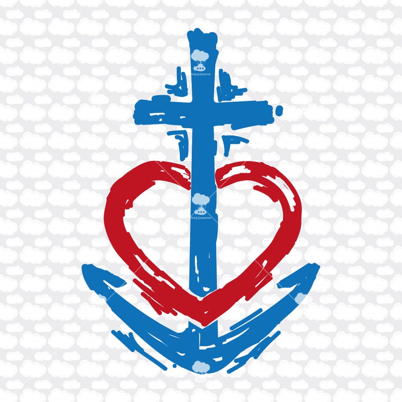 Faith hope love SVG EPS DXF Cross svg Jesus svg christian | Etsy