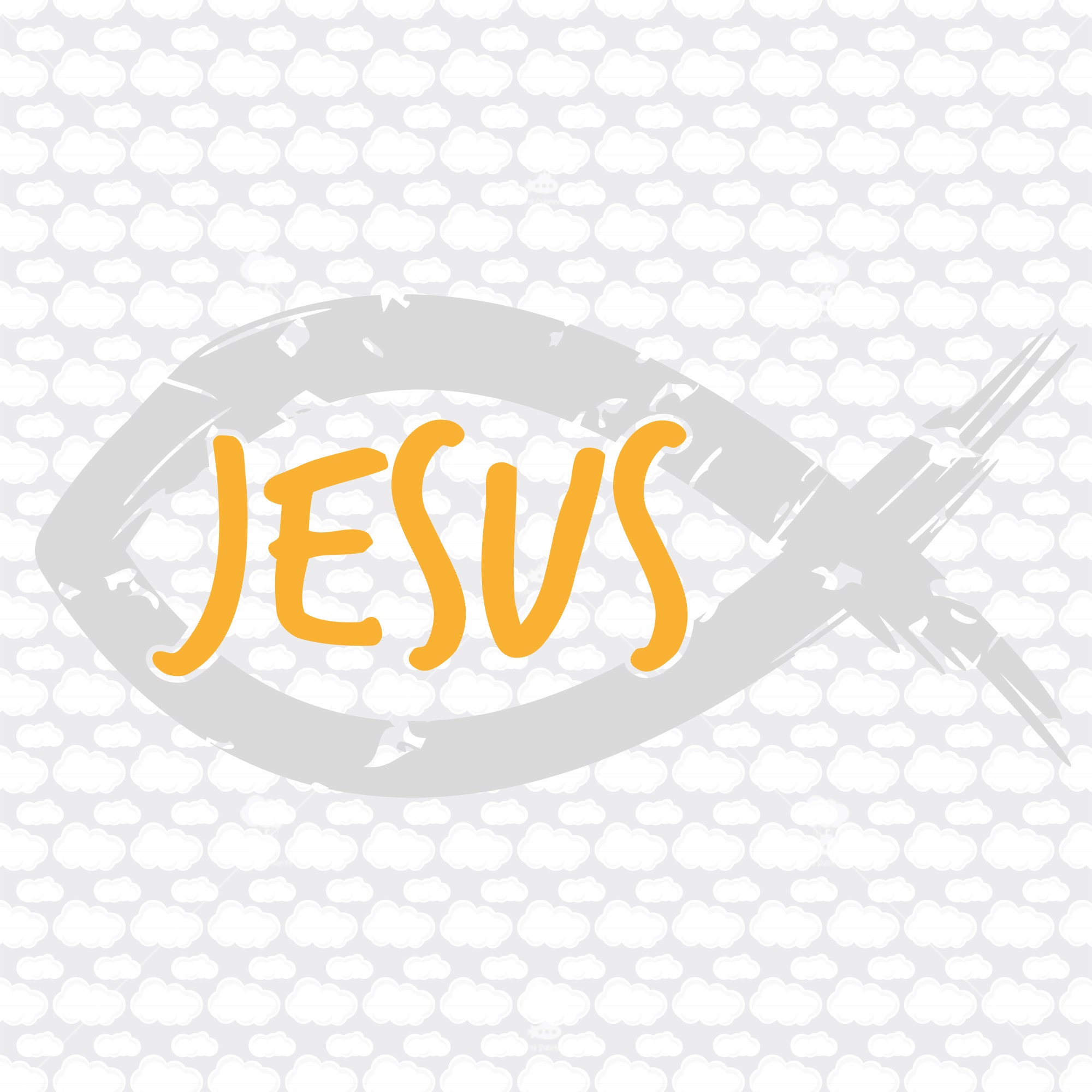 Jesus Svg SVG EPS DXF Digital Download Church Svg | Etsy