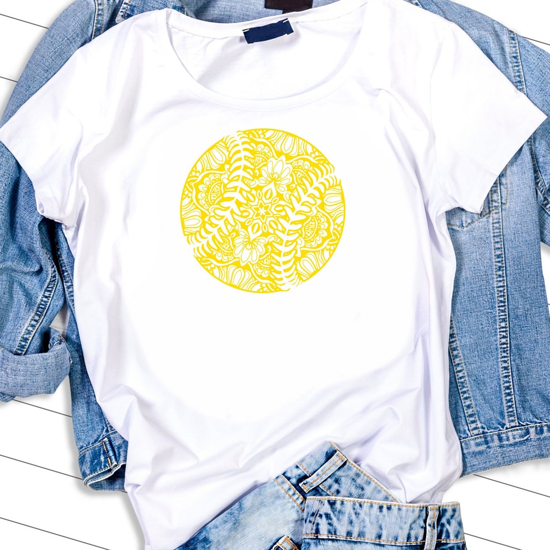 Softball Svg, SVG, PDF, Softball Mom Svg, Mandala Svg, Digital Download ...