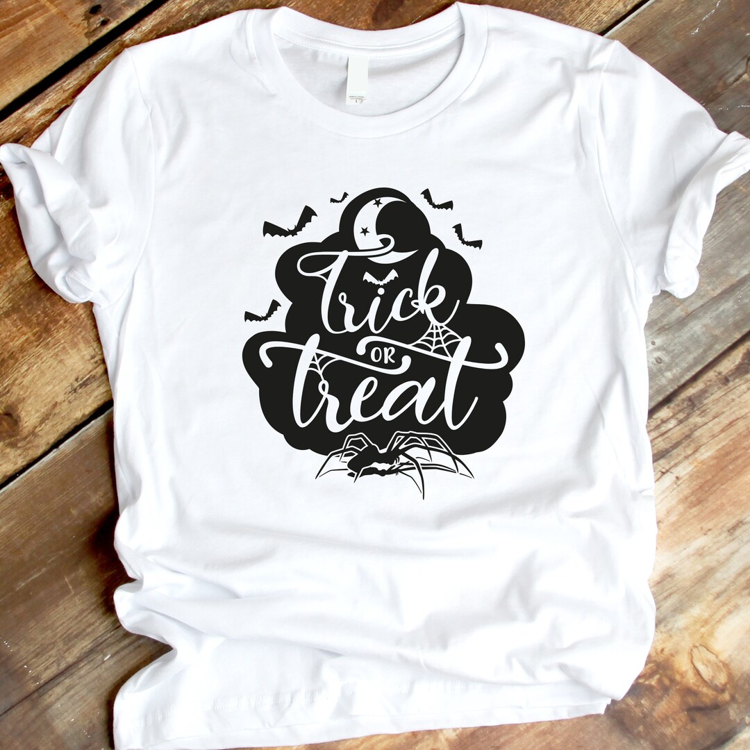 Trick or Treat Svg, SVG, DXF, Halloween Svg, Kids Halloween Svg, Svg ...
