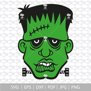 Frankenstein Svg, SVG, DXF, Monster Svg, Halloween Svg, Kids Halloween ...