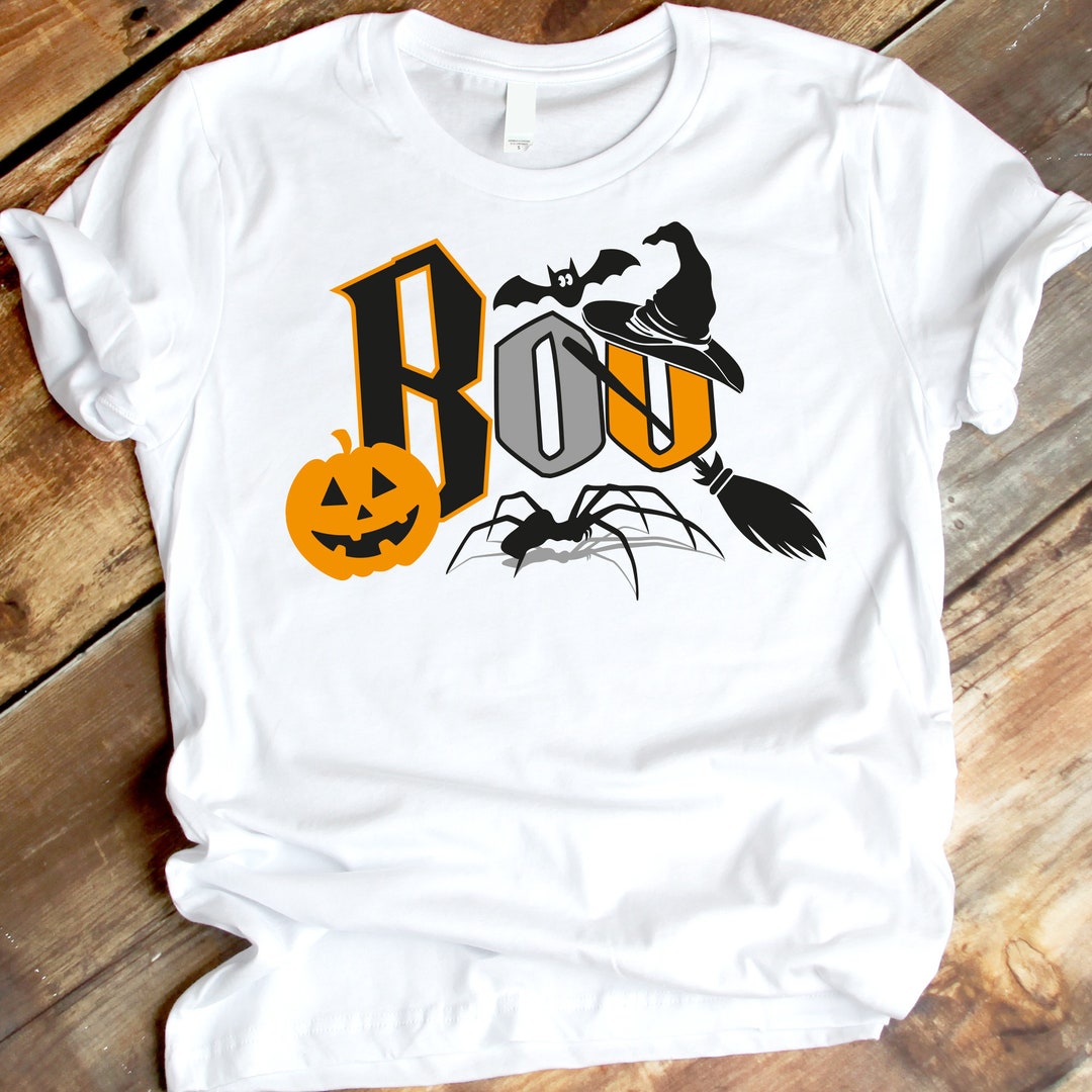Boo Halloween SVG, Witch, Bat, Spider, Pumpkin (digital Download) - Etsy