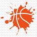 Splatter Basketball SVG, Paint Splash Design (digital Download) - Etsy