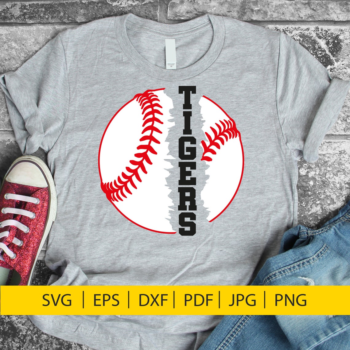 Tigers Svg SVG Baseball Svg Tigers Baseball Baseball Mom - Etsy