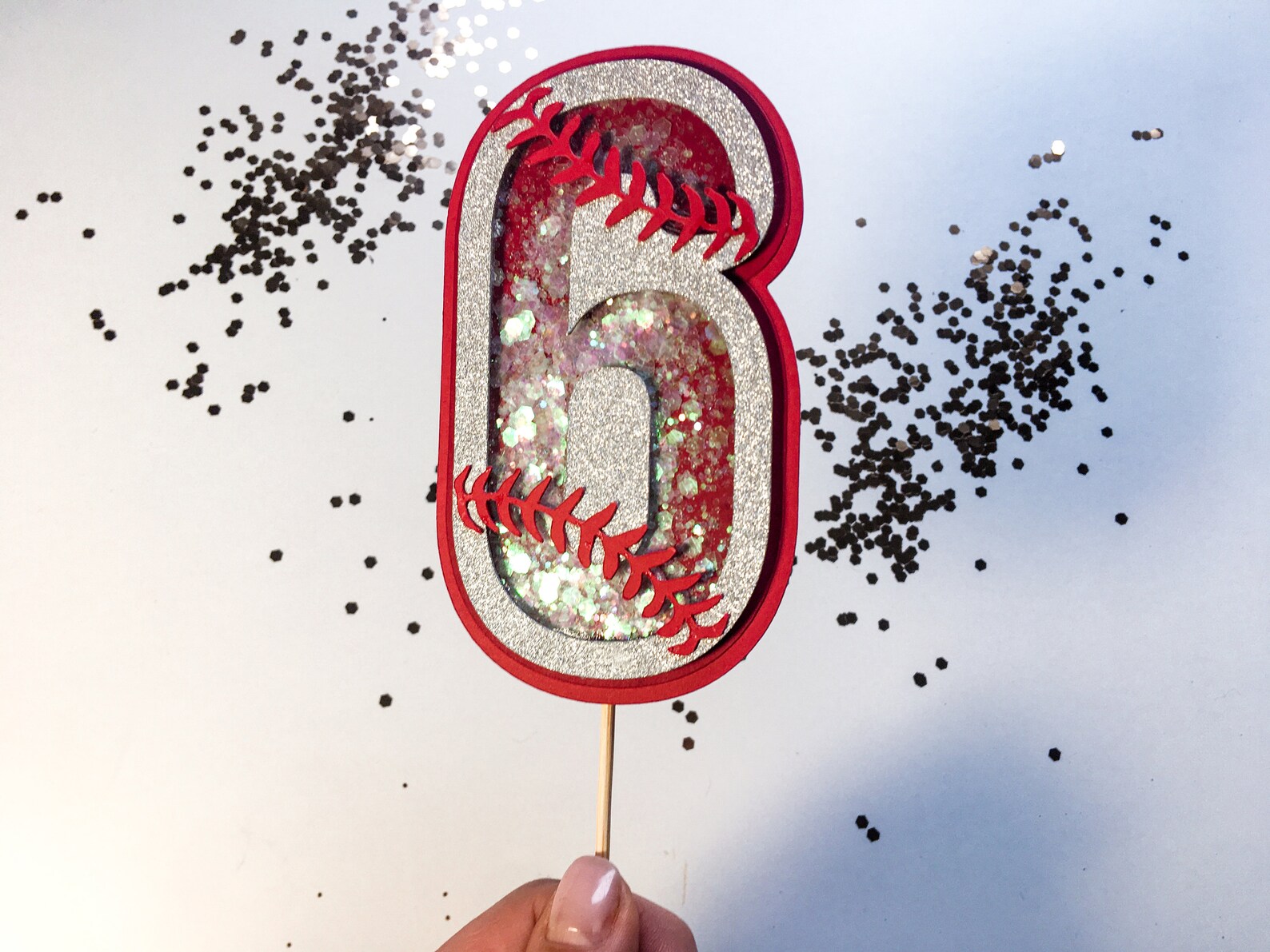 Shaker Cake Topper SVG Shaker Numbers Svg Cake Topper Svg - Etsy