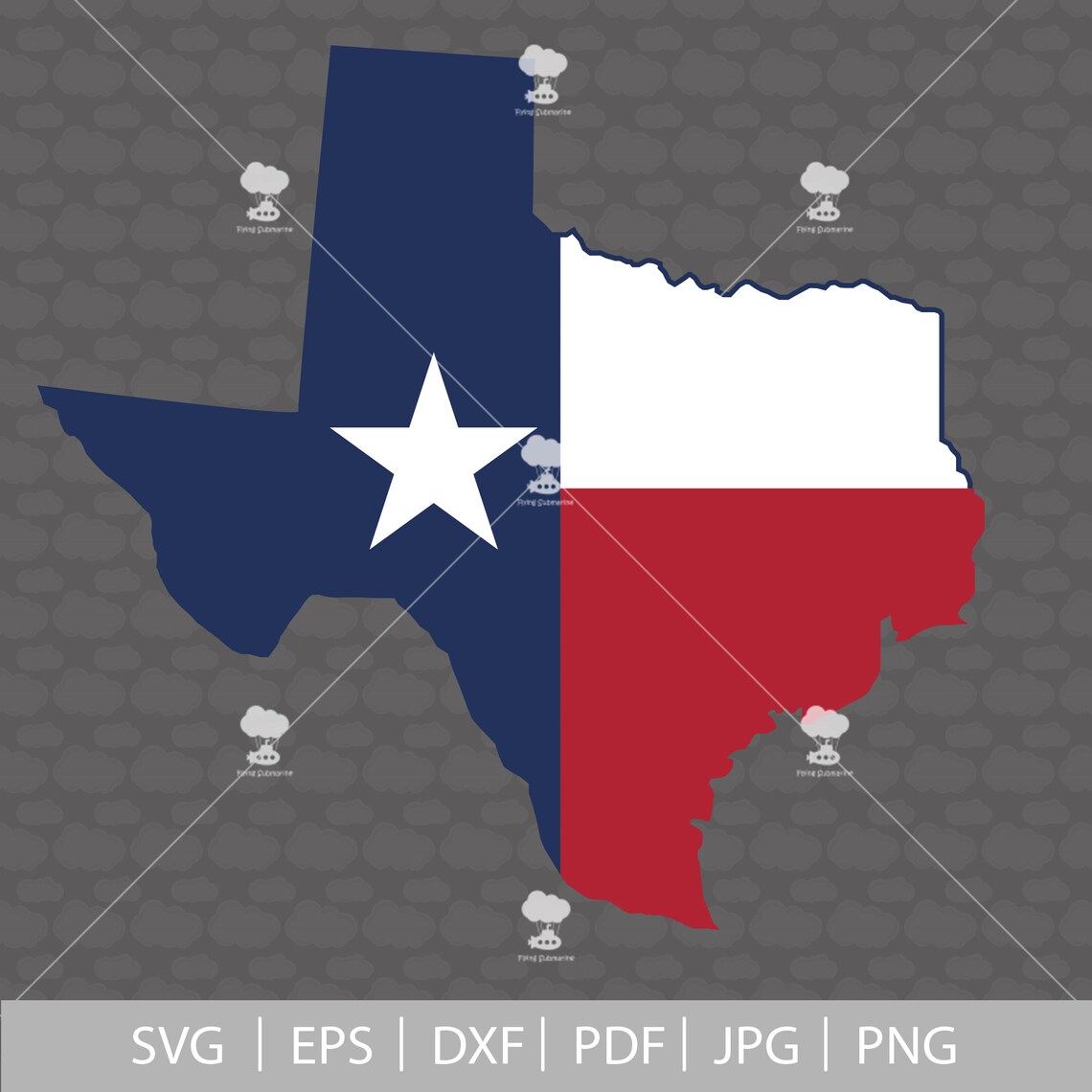 Texas Svg SVG PDF Texas Flag Svg Digital Download Texas - Etsy