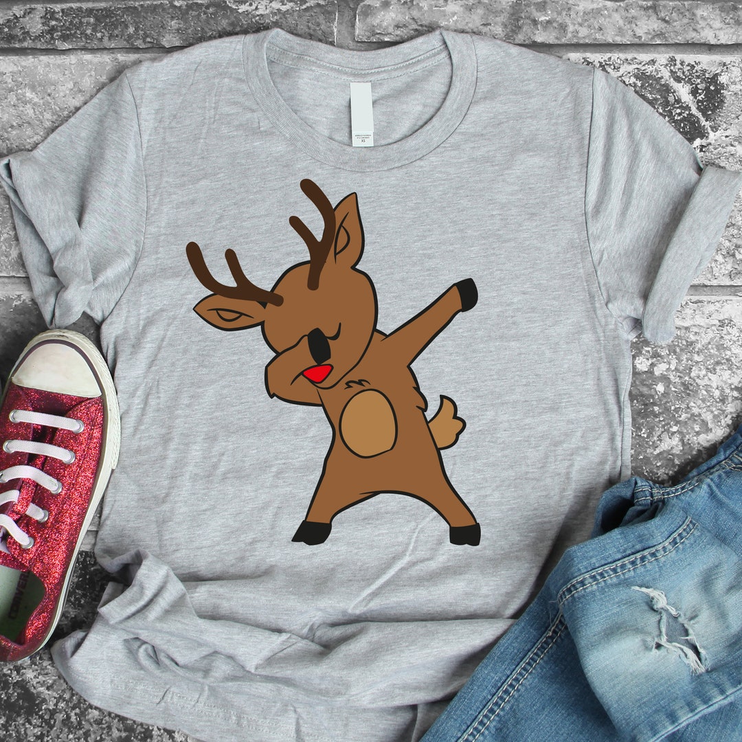 Dabbing Reindeer Svg, SVG, PDF, DXF, Christmas Svg, Reindeer Svg ...