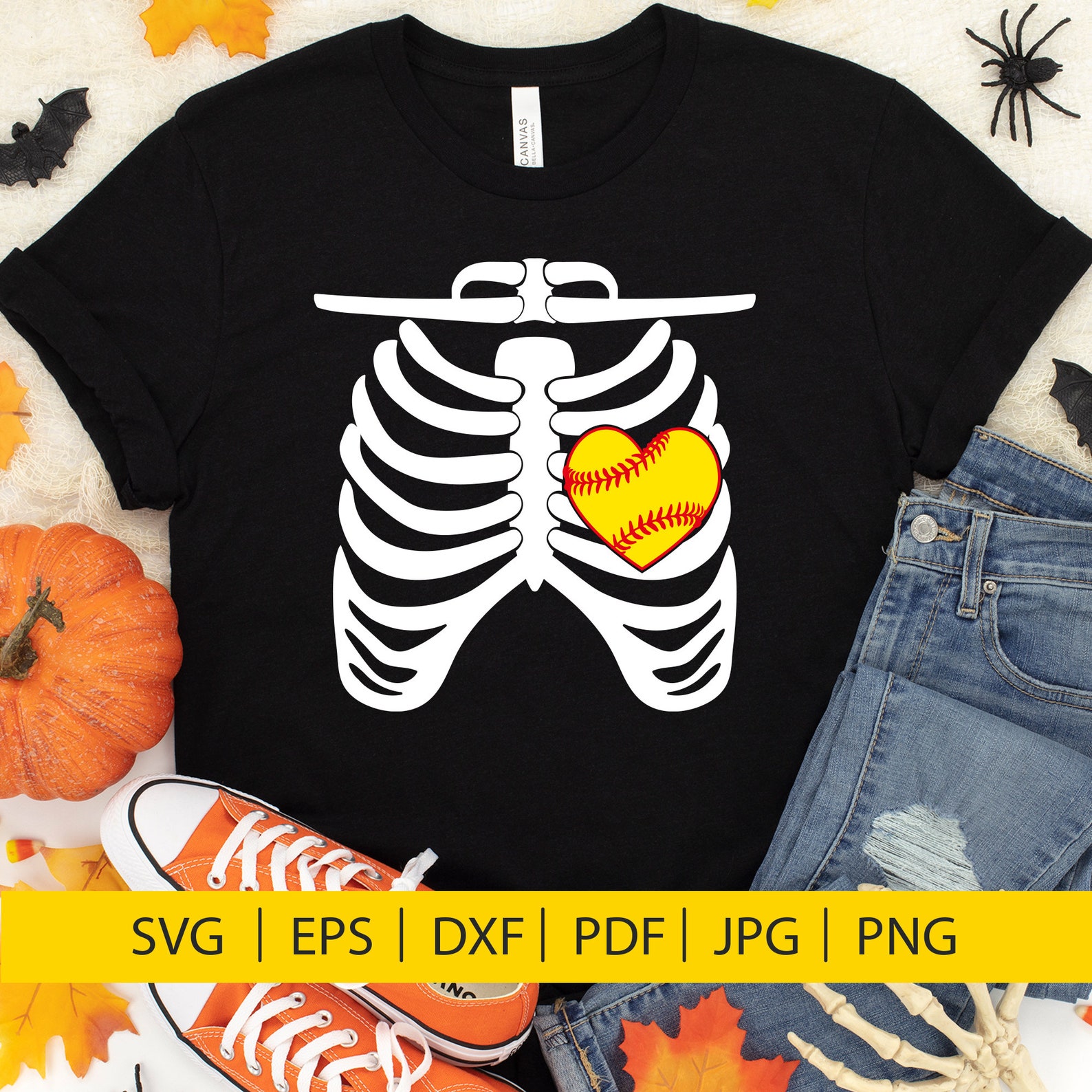 Skeleton Chest Svg Softball Svg SVG DXF PDF Skeleton Svg - Etsy