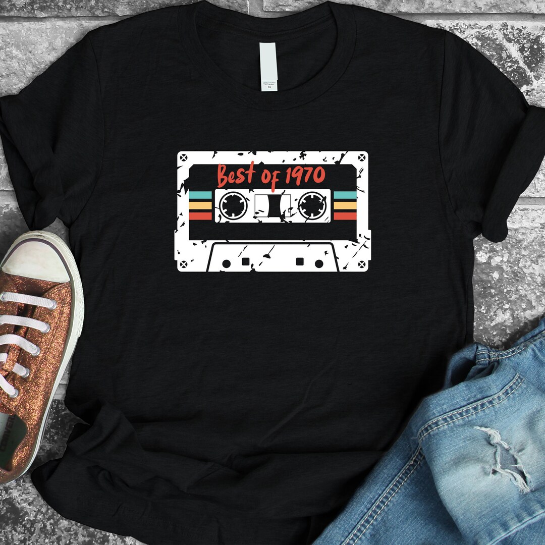 Best of 1970 Svg, 1970 Svg, SVG, Cassette Tape Svg, Birthday Svg, Retro ...