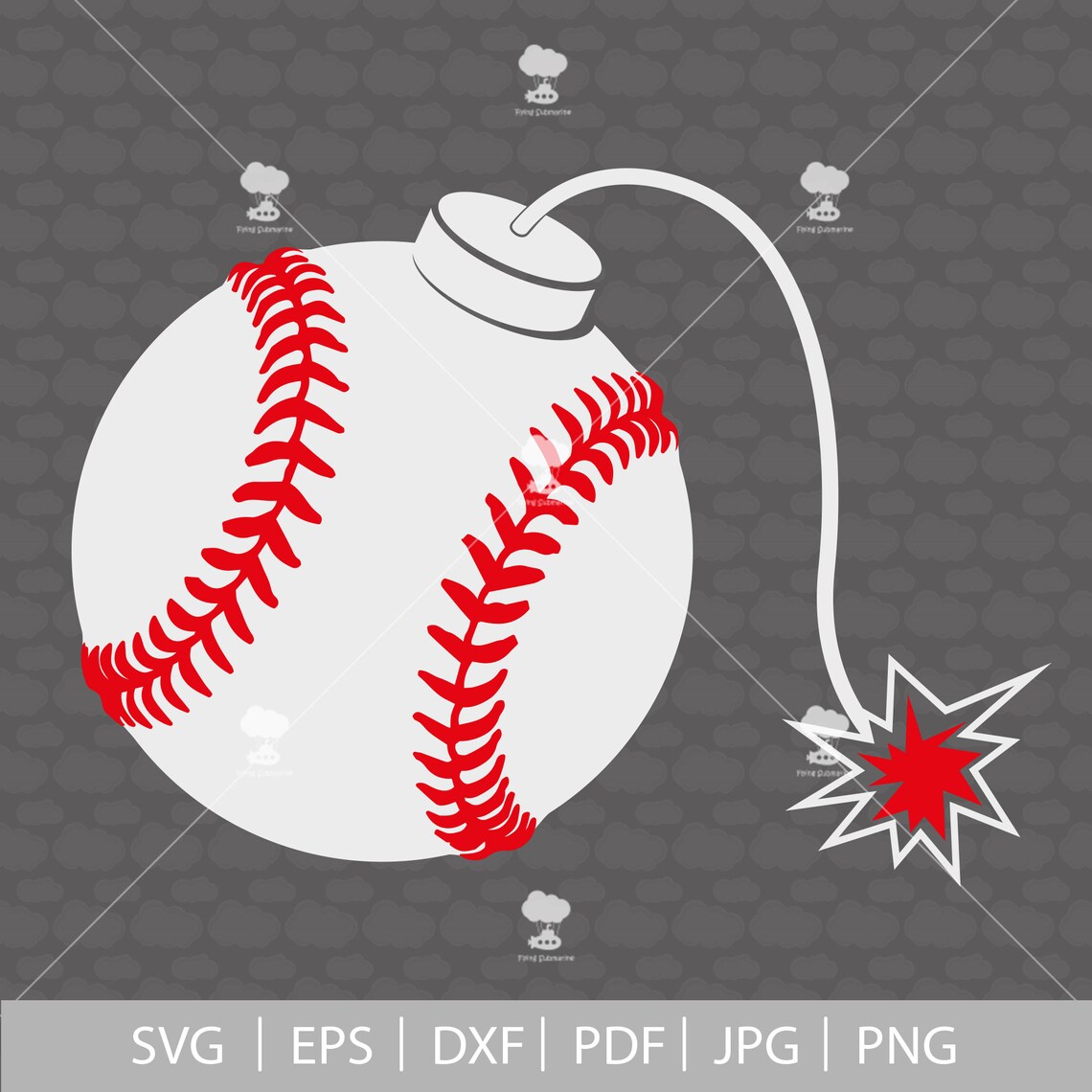 Baseball Svg SVG DXF PDF Baseball Mom Svg Bombers Svg - Etsy