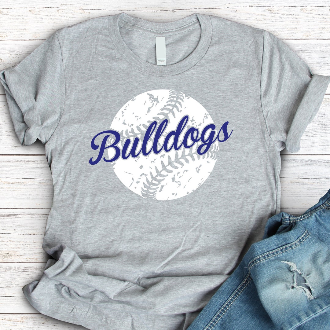 Bulldogs Baseball SVG, Distressed Design (digital Download) - Etsy