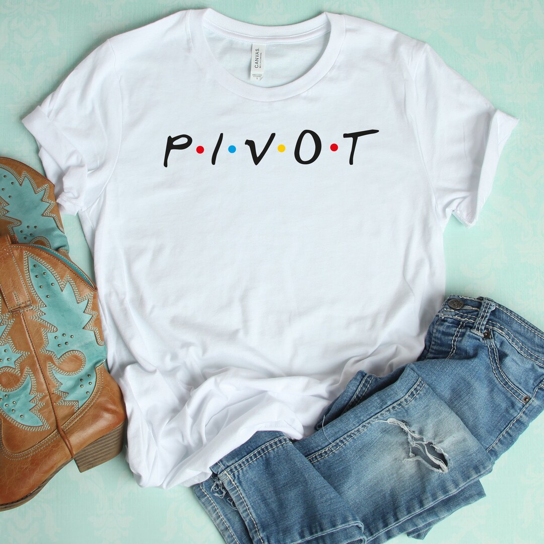 Pivot SVG, EPS, DXF, Friends Tv Show, Pivot Friends, Svg Cricut Files ...