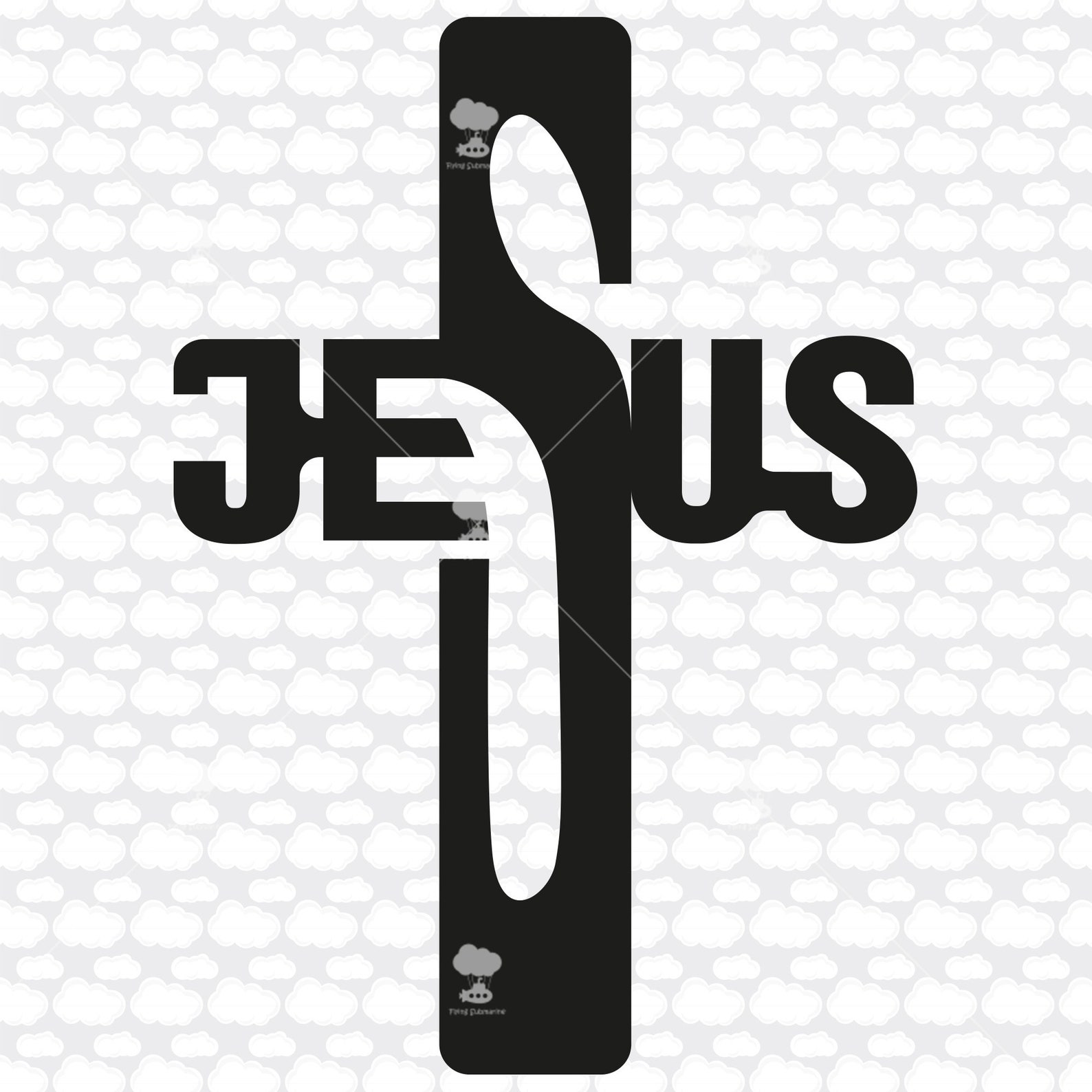 Jesus Cross SVG EPS DXF Jesus Svg Church Svg Christian - Etsy