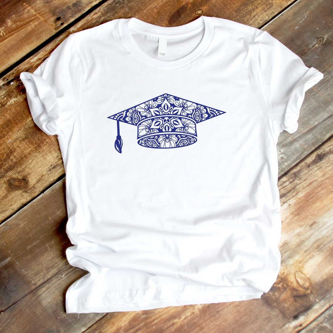 Graduation Cap Svg, SVG, DXF, Mandala Svg, School Svg, Digital Download ...