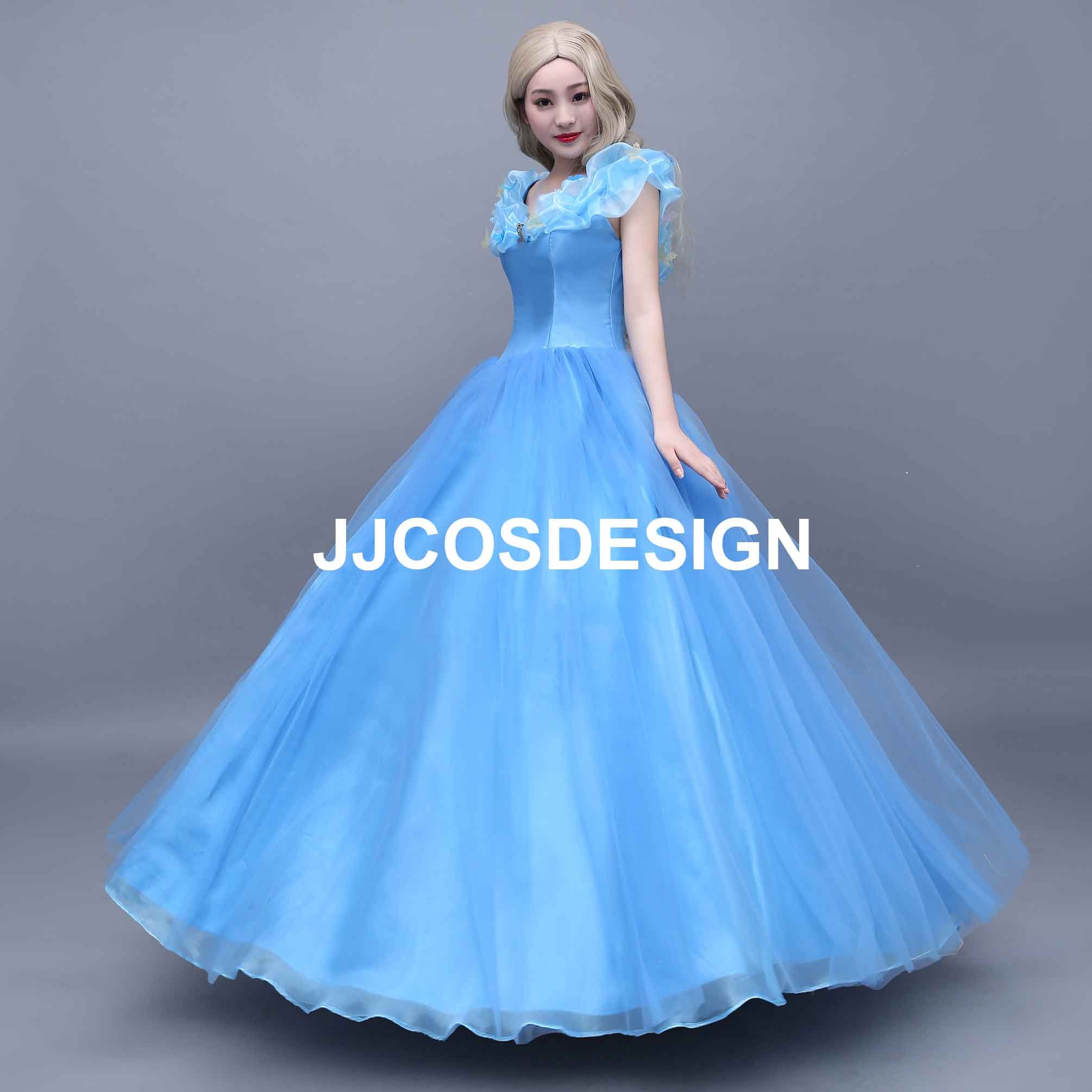 Customize Cinderella Princess Dress Cinderella Cossplay Etsy