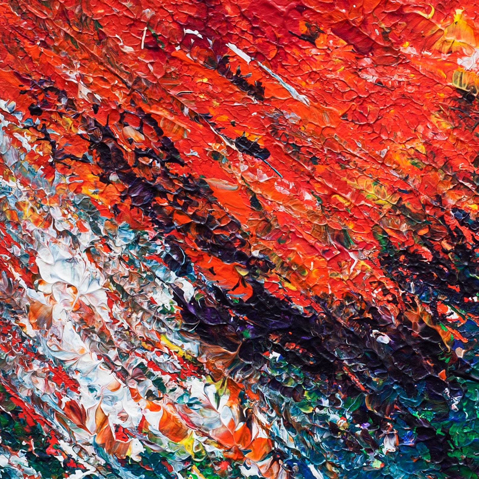 ADVENTURES Abstract Art Prints and Acrylic Painting, Modern Art Print ...