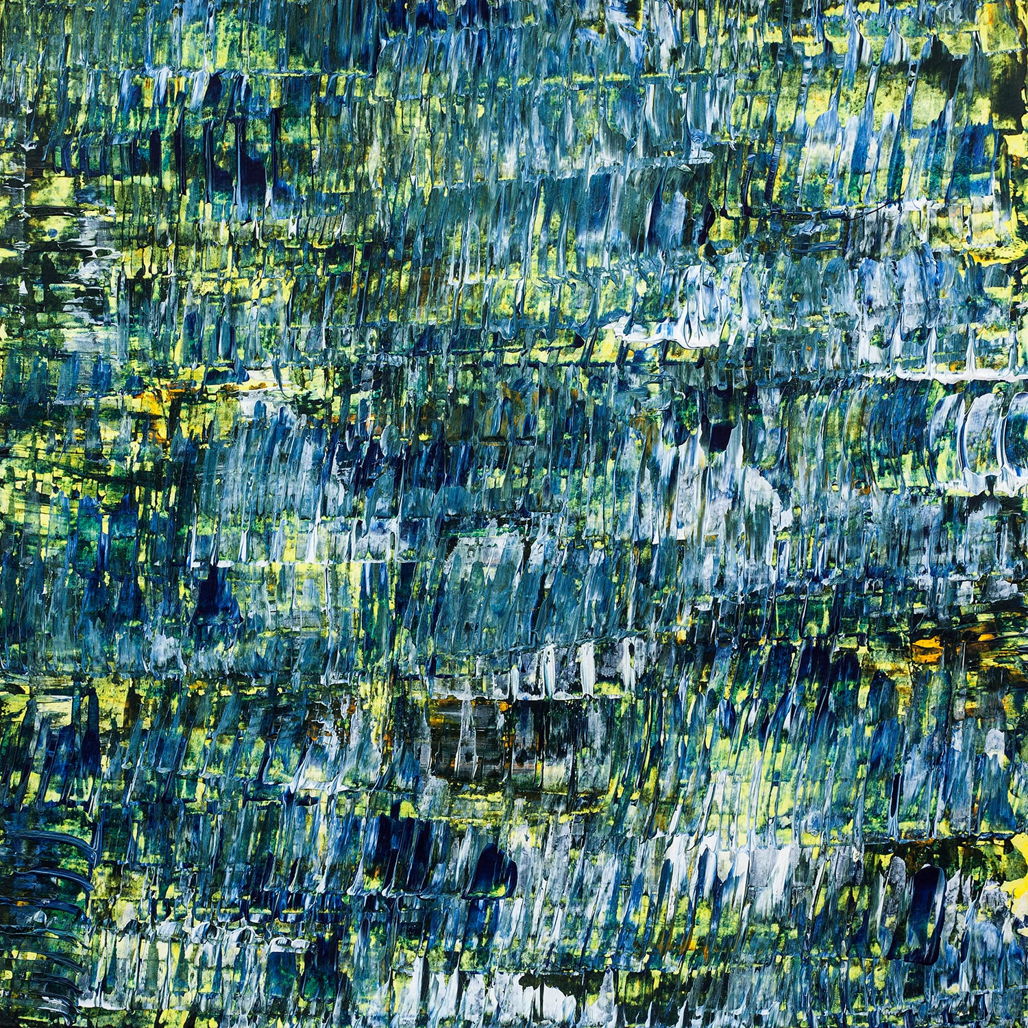 Green Abstract Art Prints and Acrylic Painting Modern Art - Etsy UK