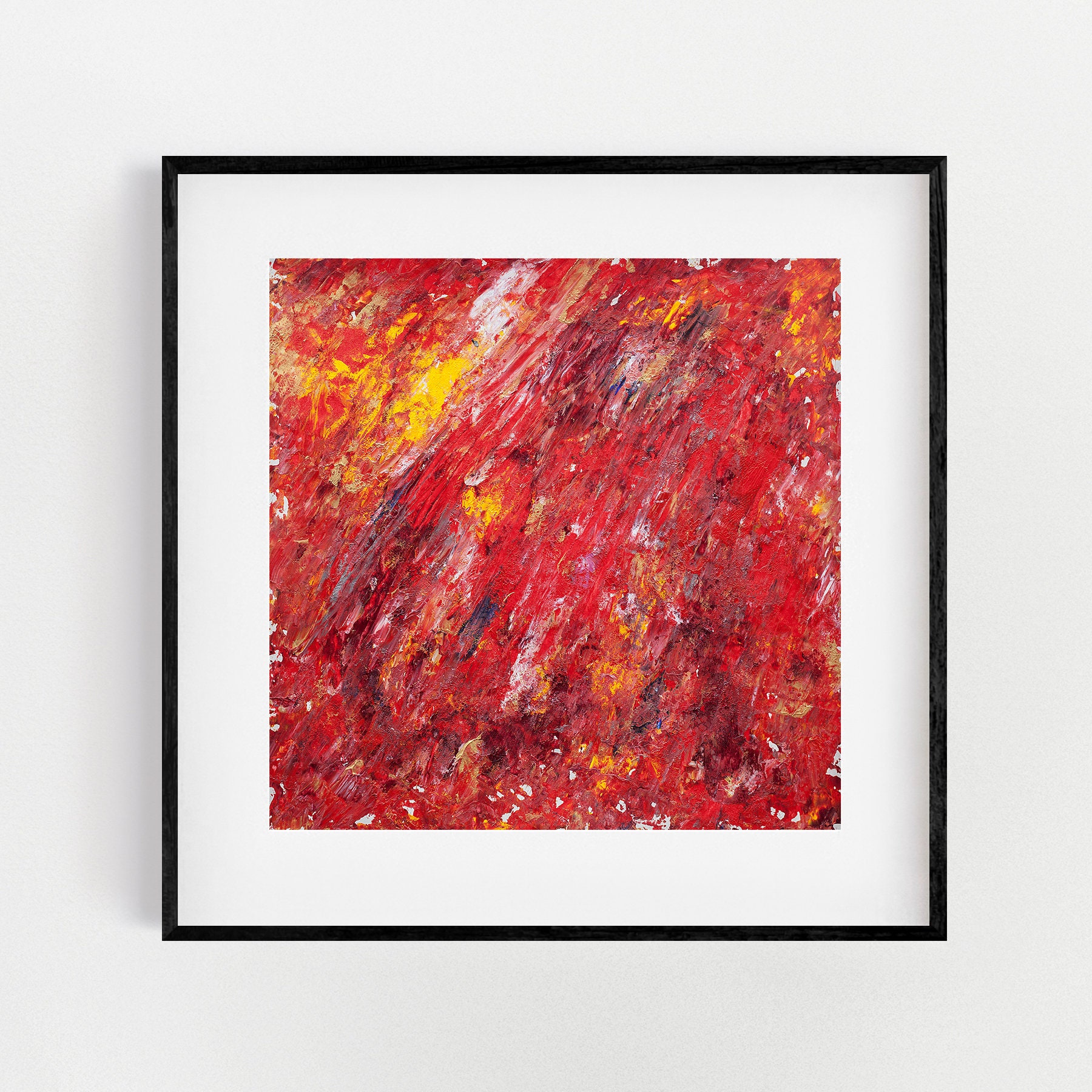 PASSION Abstract Art Prints and Acrylic Painting Modern Art - Etsy
