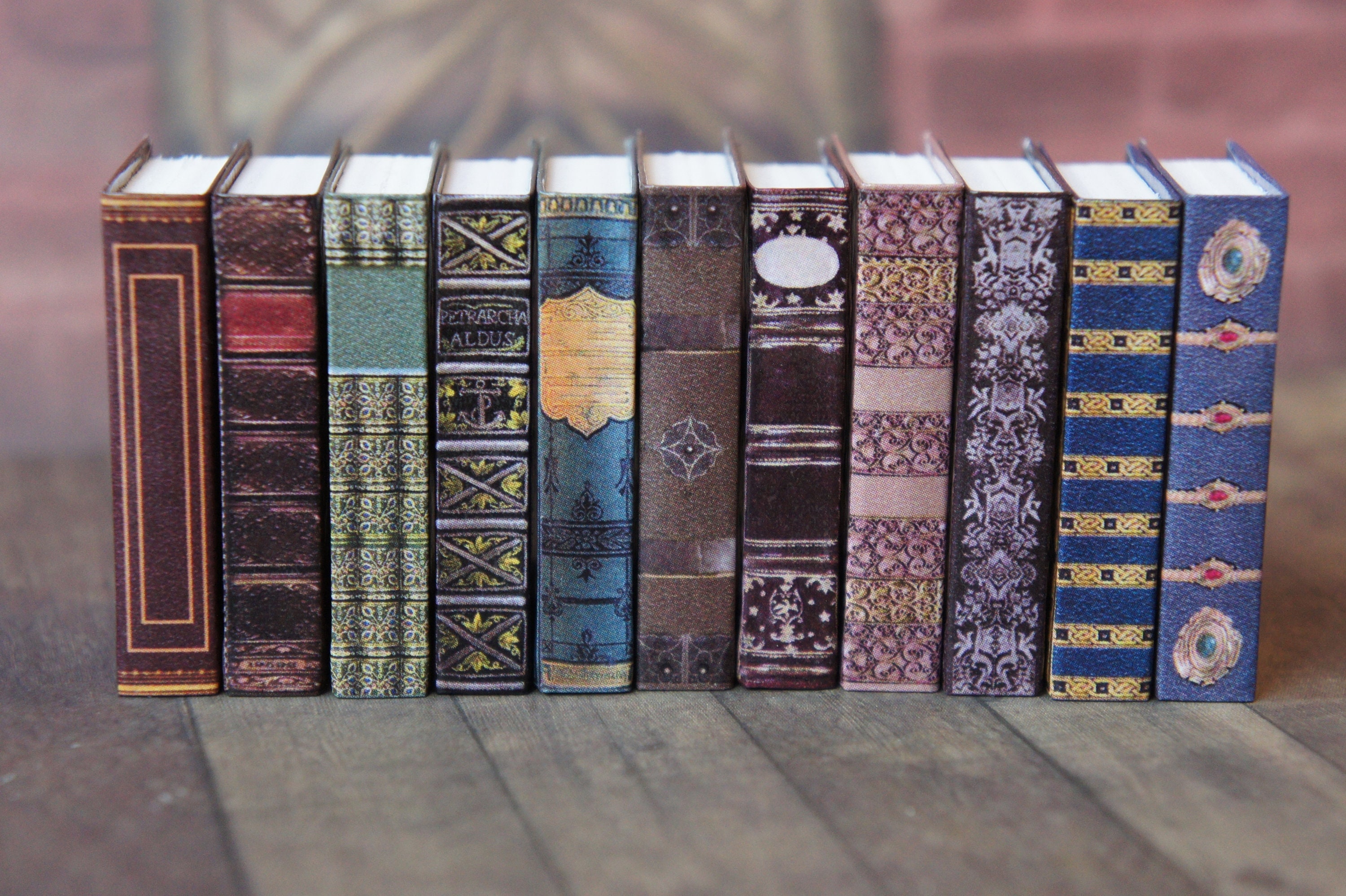 Old Books printable 11 book covers templates with empty | Etsy