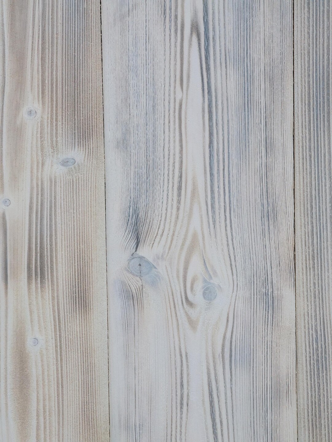 Snow Touch Reclaimed Wood Wall Panels: White-wash Cladding (240cm Long ...