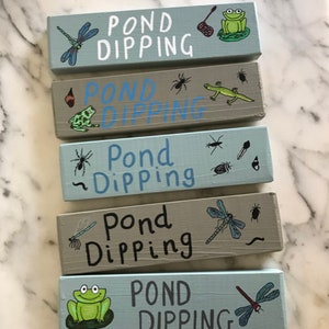 Painted Wildlife Pond Sign. Pond Dipping Sign. Sign for School Pond ...