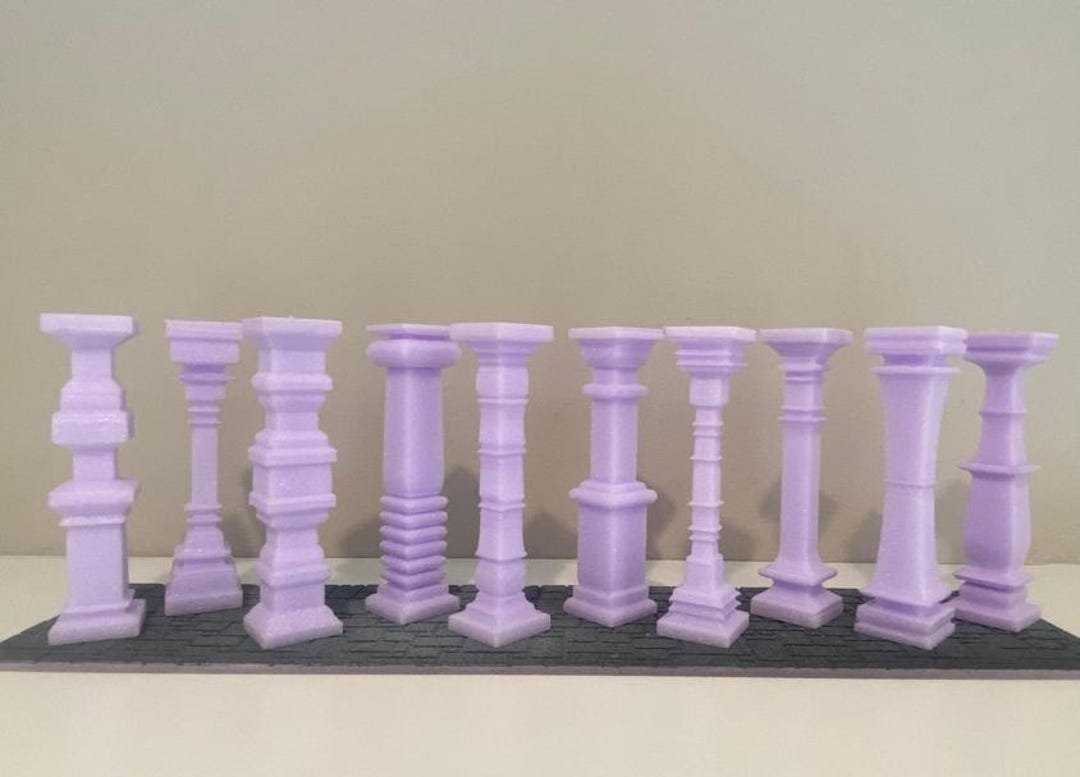 D&D Miniature Foam Pillars. Modelling Scene Accessories. Choose ...