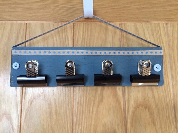 Wooden Cafe Order Clips Business Card Holder Photo Holder | Etsy