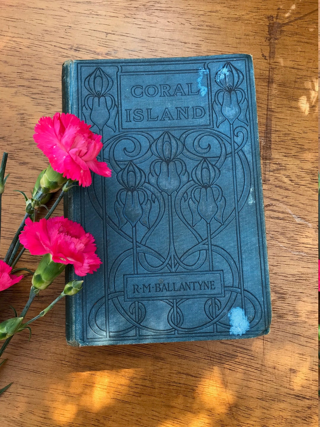 Antique Coral Island Book. Collectors Literary Classic 1907. R.m ...