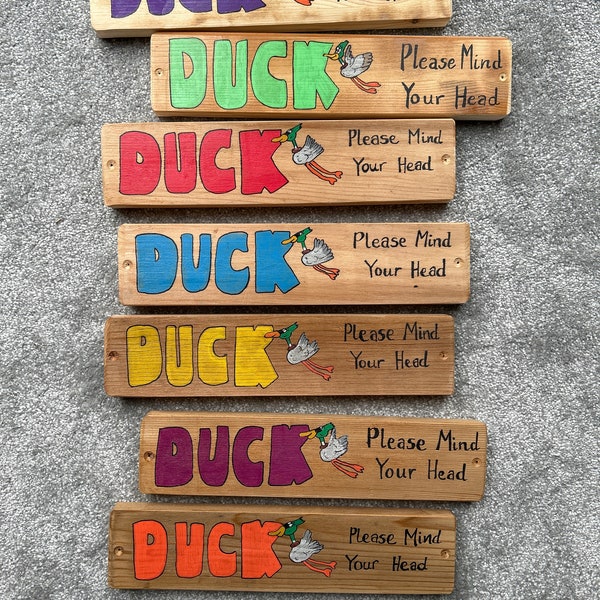 Mind Your Head Signs - Etsy UK