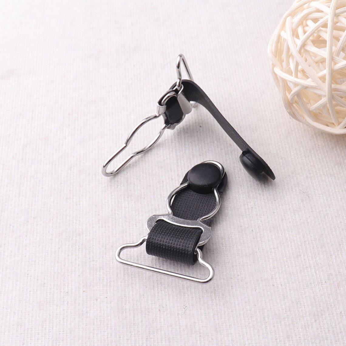 1"(25mm),10pcs Silver Dungaree Buckles Dungaree Clips Fasteners Strap ...