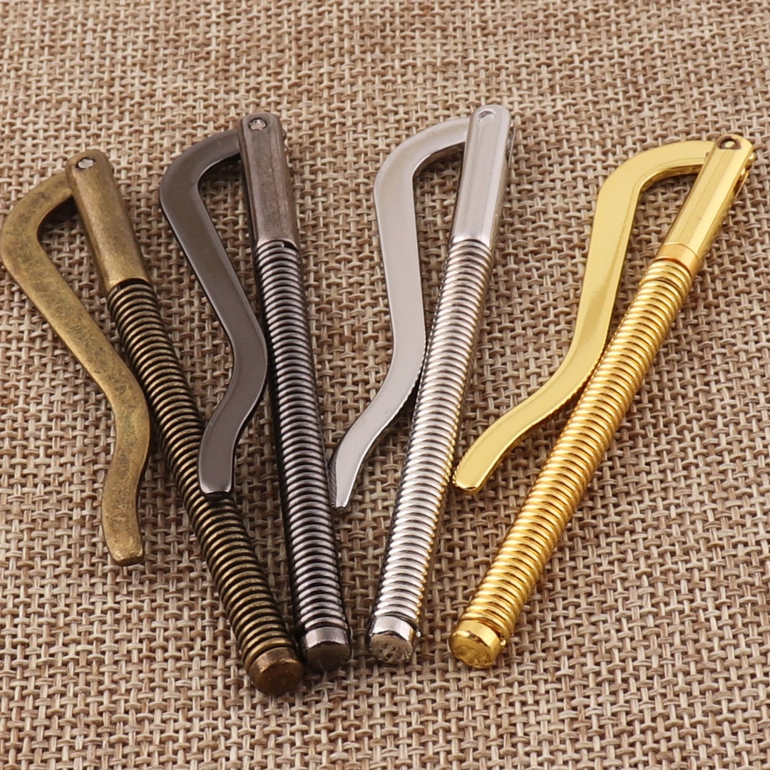 10 PCS Spring Wallet Clips,80mm Money Clip DIY Clip Wallet Money Clip ...