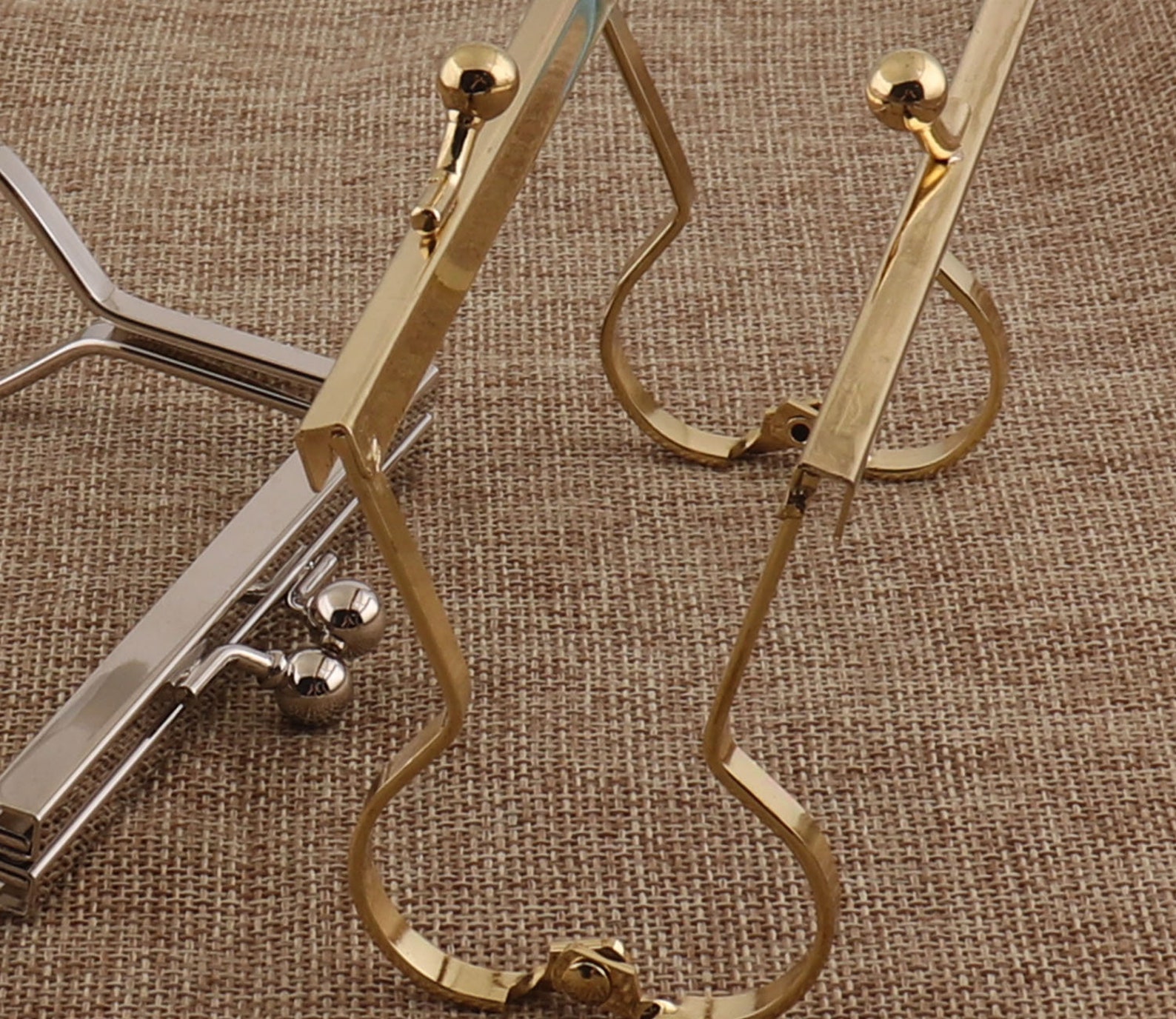 Clutch Purse Frames,4"/115mm,silver/gold Bag Frames,clutch Frame Sewing ...