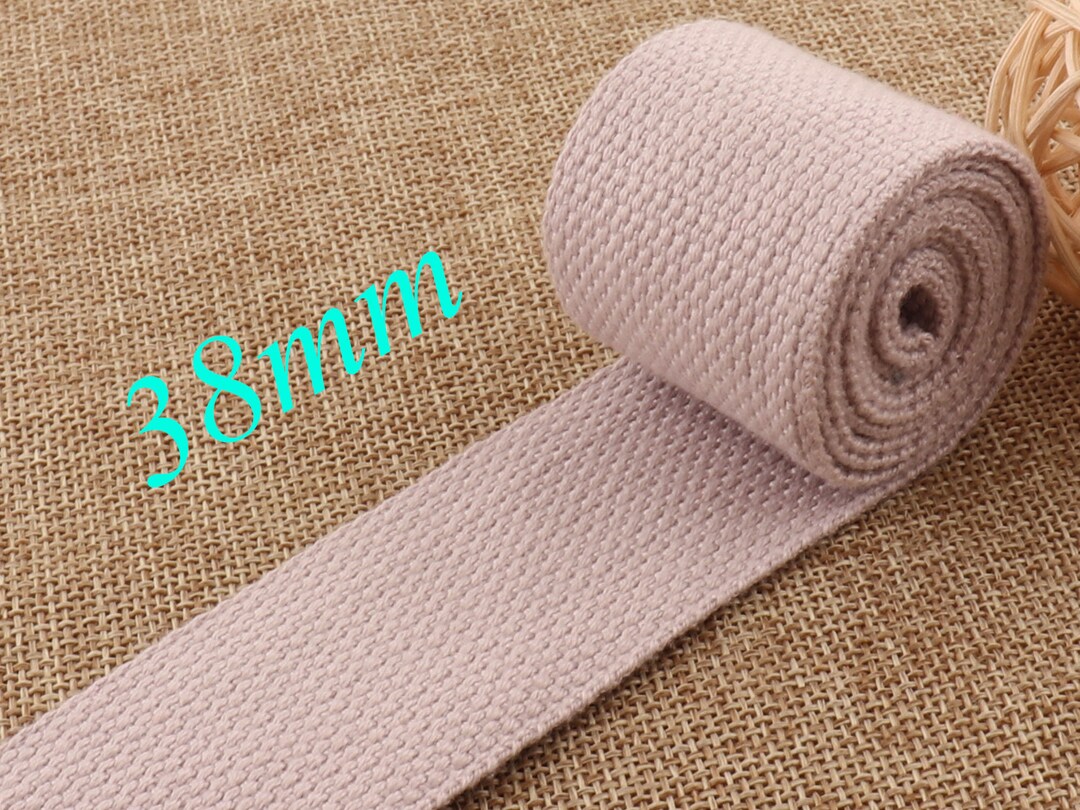 38mm Pale Purple Soft Webbing Belt,solid Color Webbing Keychain ...