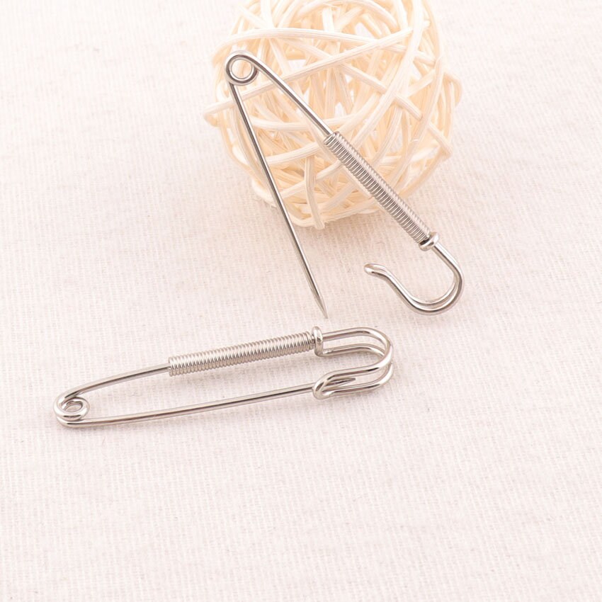 Safety Pins 2 1/457mm20pcslarge Silver Safety Pins - Etsy