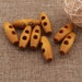 20PC toggle Wooden Buttons yellow Large Wooden Buttons1 - Etsy