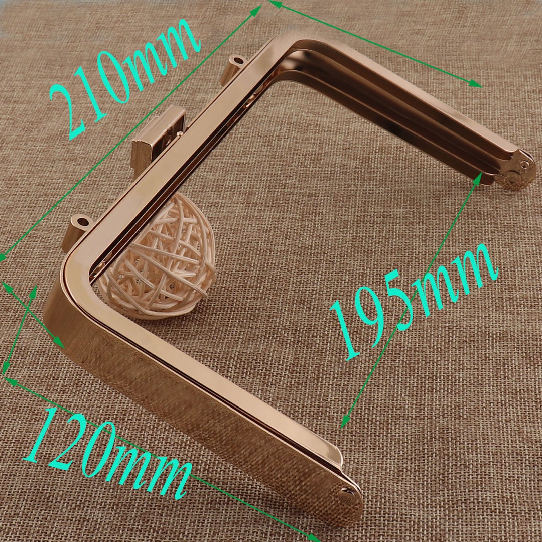 Large Clutch Purse Frames,8”mm Gold Bag Frames,clutch Frame Sewing ...