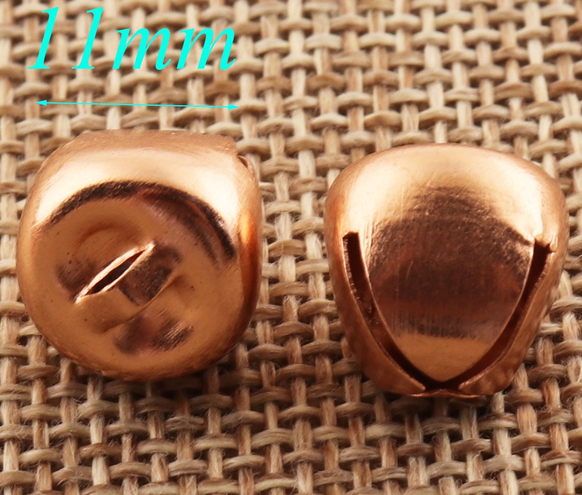 100pcs Metal Pale Rose Gold Jingle BellsDurable Jingle Bells | Etsy