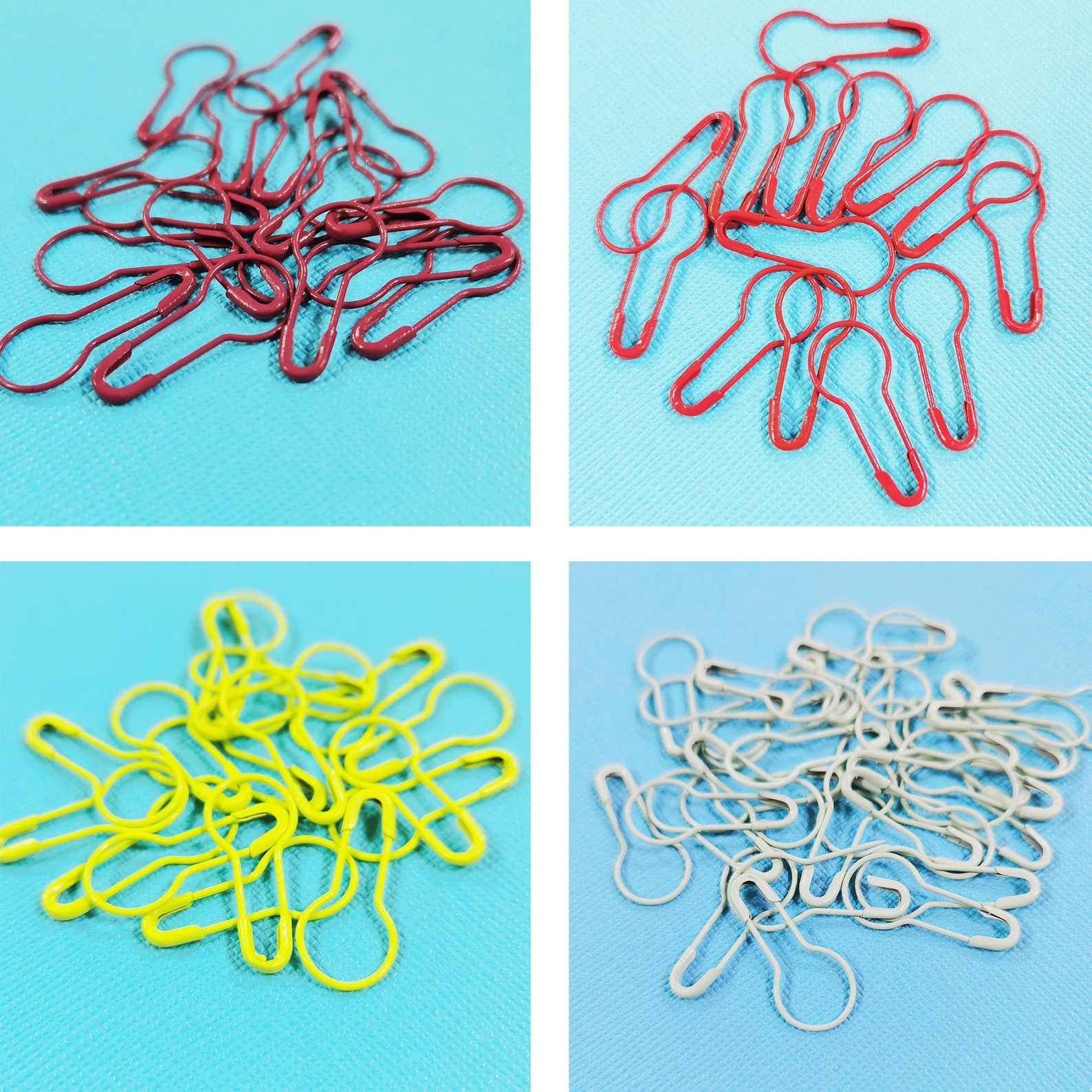 300 PCS Safety Pins Bulb Safety Pins Pear Safety Pins Coiless - Etsy