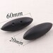60MM Black Large Toggle Buttons Wooden,toggle Wooden Buttons,diy ...