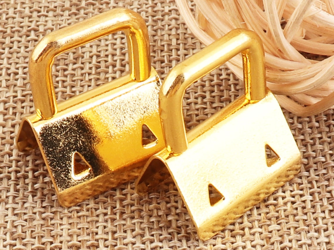 12 Sets Gold Key Fob Hardware With Key Rings20mm Key Fobs - Etsy