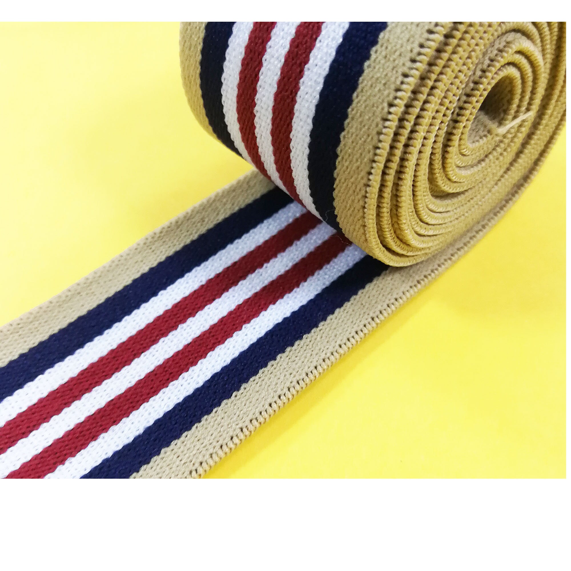1 1/2" Elastic Stripe Webbing,elastic Band Waistband Elastic Sewing ...
