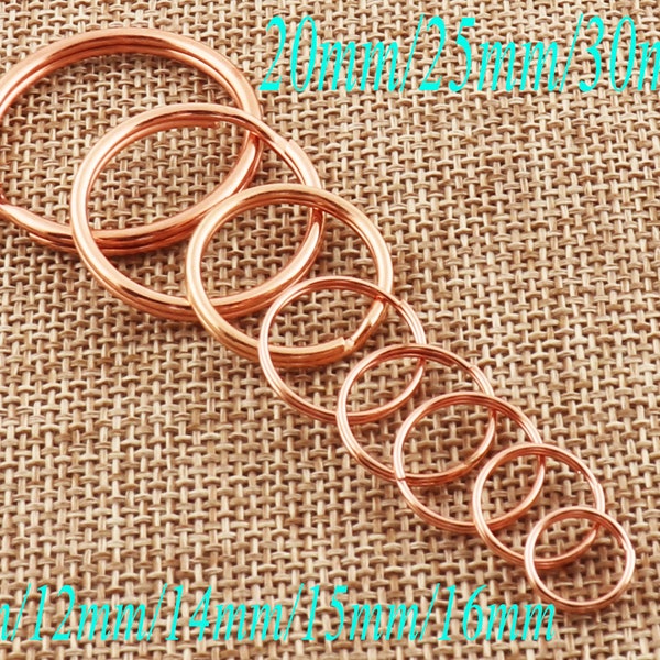 Split Ring Key Ring - Etsy