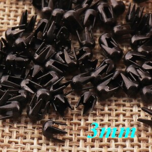 500PCS Gunmetal Round Nailhead,nail Heads Jewelry Studs Rapid Nailhead ...