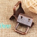 10 PCS Antique Copper Key Fob Hardware With Key Rings,20mm Copper Key ...